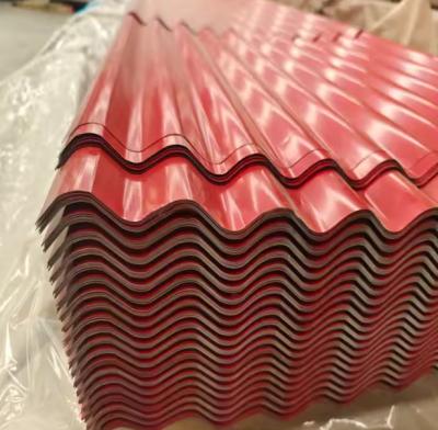 Cina Tavolo di tetto ondulato su misura, rivestito in acciaio, laminato a freddo in vendita