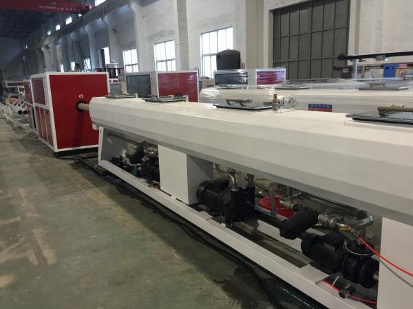 Quality Professional PVC Pipe Making Machine For Construction Industry With ABB Inverter for sale