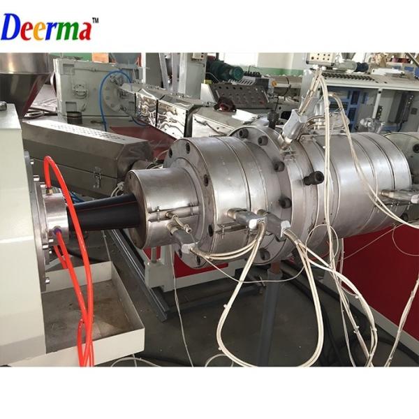 Quality 80kw Install Power HDPE Water Pipe Extrusion Machine for Big Diameter Production for sale