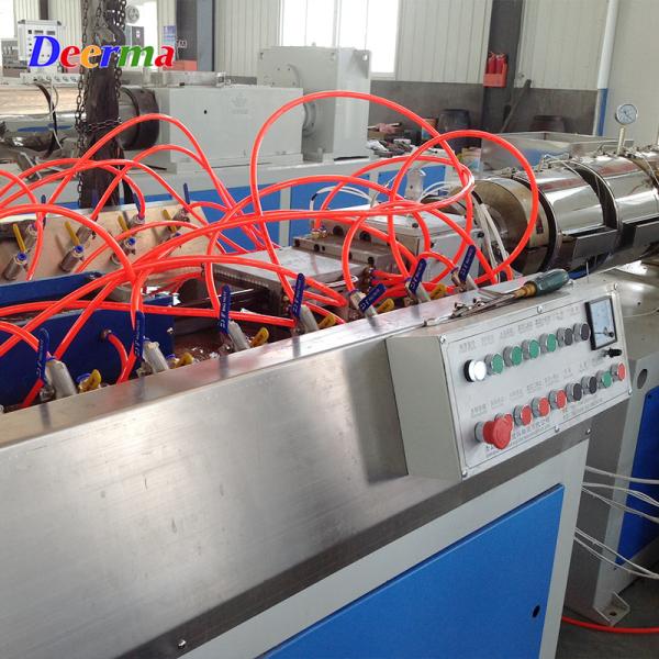 Quality 25 1 Screw L/D Ratio Twin Screw WPC Decking Profile Extrusion Machine for for sale