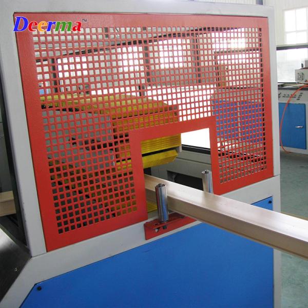 Quality 25 1 Screw L/D Ratio Twin Screw WPC Decking Profile Extrusion Machine for for sale