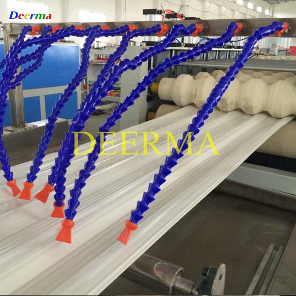 Quality Inverter ABB Frequency Controller PVC Twin Wall Hollow Roof Machine for for sale