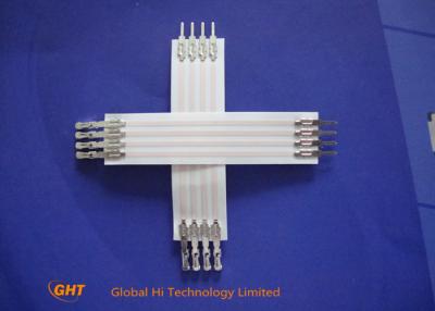 Cina Tipo di piegatura 4 assemblaggio cavi del terminale del cablaggio del cavo di Pin 1.27mm FFC in vendita