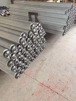 Cina Stainless Textile Machinery Aluminum Rolling Shaft For Textile Parts in vendita
