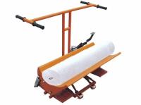 China Hydraulic Fabric Pack Roll Doffing Trolley Easy Operation Handled for sale