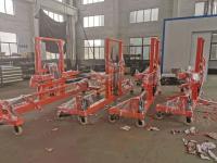 China Textile Weaving Warp Beam Lifter Trolley Heald Frame for sale