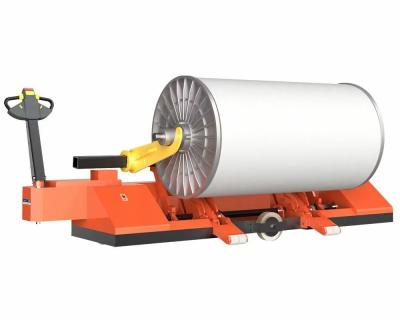 Cina L'industria tessile di sollevamento del carrello del subbio idraulico ha personalizzato il trasportatore 400mm in vendita