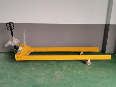 Cina Pacchetto e rotolo vuoti idraulici del tessuto di industria tessile del carrello di trasporto del subbio in vendita