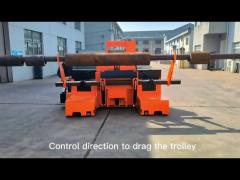 Carrello idraulico elettrico dell‘alto ascensore del subbio