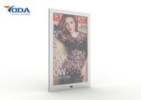 China 10 Point Capacitive Touch Screen Smart Mirror With IR Motion Sensor for sale