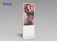 China Durable Floor Standing LCD Advertising Display 380Cd / M2 Brightness for sale