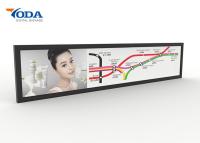 China Digital TFT Stretched Bar LCD Display Full HD Customized Menu Language for sale