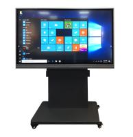 China Multimedia 500cd/m2 55in LCD Interactive Touch Screen 220W for sale