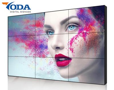 3x3 55는 5 부인 200W 내로우 베젤 LCD 벽 BOE / 샘 / LG로 조금씩 움직입니다