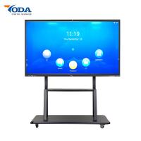 China 65inch LCD Interactive Flat Touch Screen Ultra LCD Smart Whiteboard for sale