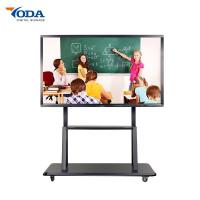 China 65 Inch 4K Seamless LCD Interactive Flat Panel Touch Screen for sale
