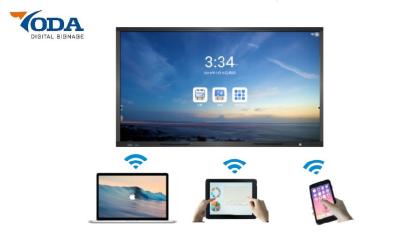 500W Bluetooth 4.0 LCD Interactive Touch Screen Display 75 Inch
