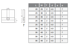Carbide forming blade blank technical diagram 5