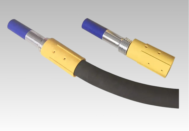 Boron carbide sandblasting nozzle close-up