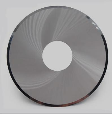 China Tobacco Carbide Slitter Blades Wear Resistant Carbide Slitter Knives for sale