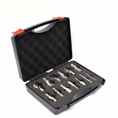 Cina Set di frese anulari HSS per acciaio e alluminio con attacco Weldon 12mm-22mm in vendita