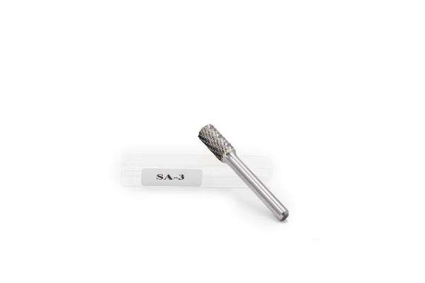 Quality K20 YG6X Double Cut Carbide Rotary Burr SA Shape 62-64 HRC Hardness for sale