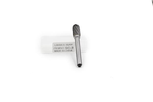 Quality YG8 YG6X Carbide Rotary Burr SC Shape 62HRC-64HRC Tungsten Burr Bits for sale