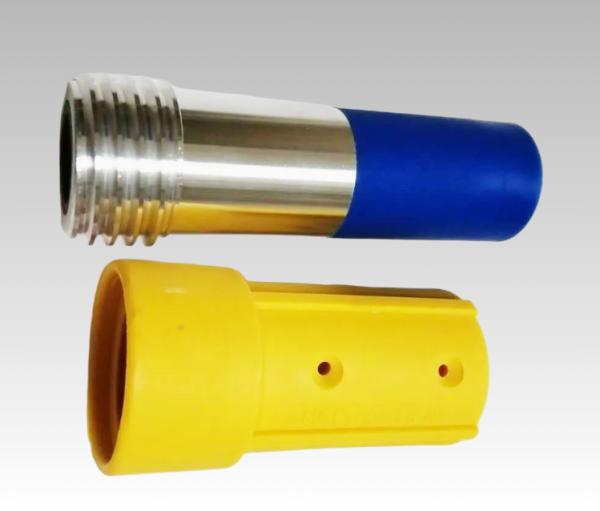 Quality 8mm Boron Carbide Sand Blaster Nozzle With Coarse Thread 150x8mm for sale
