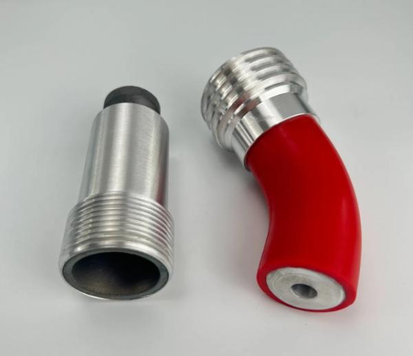 Quality Banana Boron Carbide Blast Nozzle 117mm Boron Carbide Sandblasting Nozzle for sale