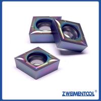 Quality CCMT090304 CCMT120408 Carbide Turning Inserts CNC Machining CCMT Inserts for sale