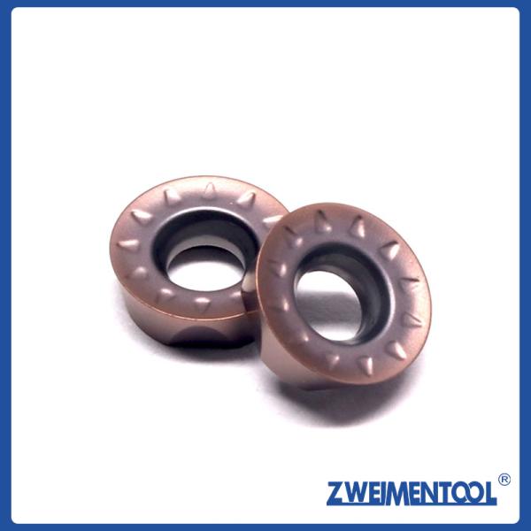 Quality RPMT08T3M0 RPMT10T3M0 Carbide CNC Inserts Precision Carbide Milling Inserts for sale