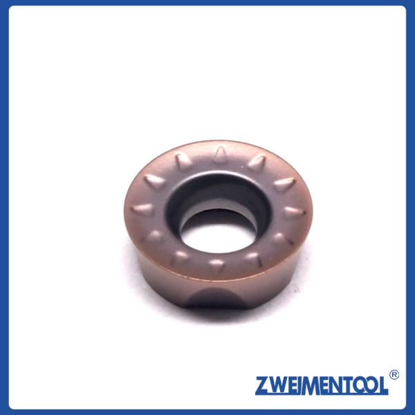 Quality RPMT08T3M0 RPMT10T3M0 Carbide CNC Inserts Precision Carbide Milling Inserts for sale