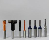 China Carbide Tipped V Point Through Hole Boring Bits 70mm Length with 1/8