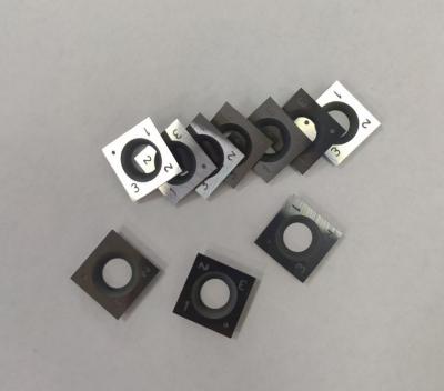 中国 クロスカットカービッド リバーシブルナイフ 12mm 木工刃 販売のため