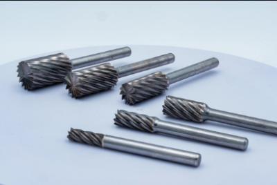 China 6mm 10mm Shank Carbide Burr Bits Rotary Burr Drill Bit A Shape for sale