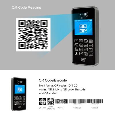 China TCP / IP 26 / 34 QR-codelezer Deurtoegangscontrolesysteem Wifi Wiegand Te koop