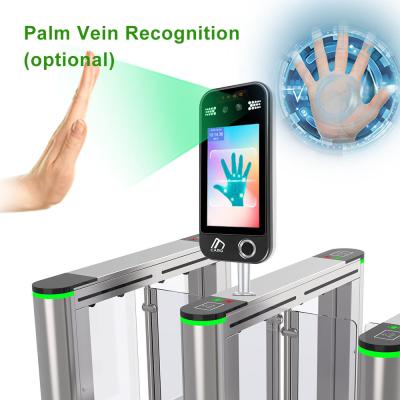 China 5-Inch Waterproof WiFi & TCP/IP Biometric Attendance Machine with Facial Recognition Access Control and Time Recording Free SDK for sale