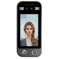 China 5 Inch Touch Screen Face Recognition Access Control System 5000 Face Capacity Waterproof Time Attendance for sale