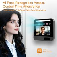 China AI Face Recognition Access Control System with WiFi 4G RFID Card Reader 5 Inch Touchscreen for sale