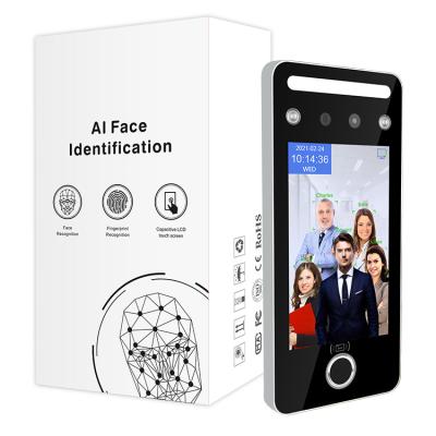 China Software da nuvem da máquina do comparecimento do reconhecimento de cara da impressão digital de WiFi Rfid à venda