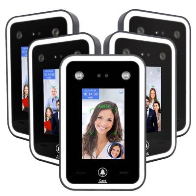 China TIMMY 4.3 Inch AI Face Recognition Access Control System 5000 Face Capacity Attendance Machine for sale