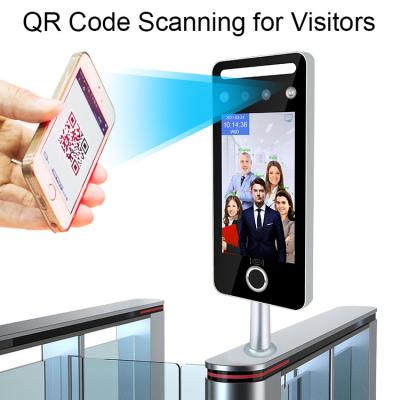 Chine Touchless lecteur de cartes facial du système RFID de contrôle d'accès de reconnaissance de 5 pouces à vendre