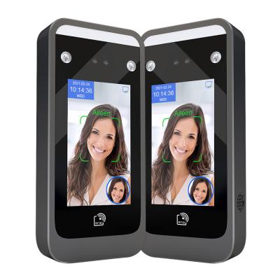 China AI06 Face Recognition Attendance Machine 5000 User Capacity 4.3 Inch Touch Screen Wiegand Time Clocking System for sale