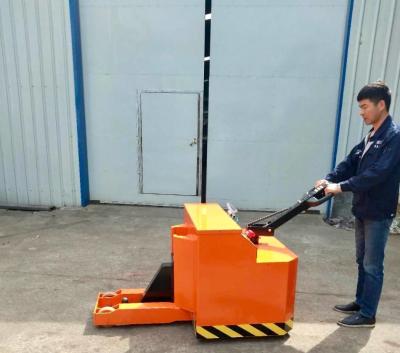 China SUNTECH Motorized A-frame Fabric Batch Trolley Towing Tractor with Gel Battery+8615669038900 for sale