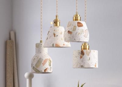 China Simple morroco lighting marble bulb pendant lamp for home decoration for sale
