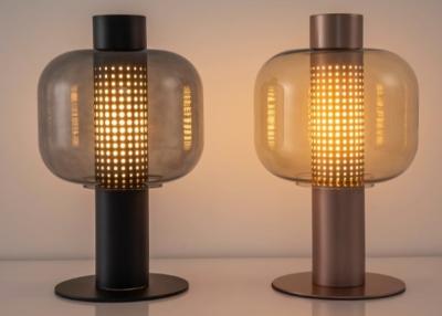 China Modern Light Design Nordic Corner Standing Glass Table Lamp For Living Room for sale