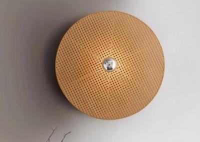 China BAMBOO WALL LAMP FOR PROJECT RATTAN WALL LIGHT RETRO ART HOMESTAY TEA ROOM LIVING ROOM BAR RATTAN LAMP for sale
