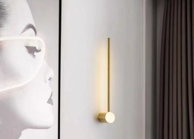 China European Line Art Deco Led Indoor Hotel Bedroom Lamp Light Bedside Wall Sconce for sale