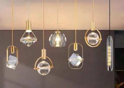 China Modern Designer Lamp Decorative Indoor Crystal Suspension Light Pendant Lamp for sale