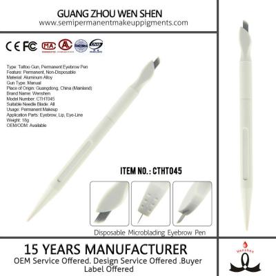China Microblading hand control permanent makeup eyebrow Manual pen for sale